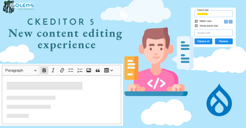 CKEditor 5. New content editing experience | Golems GABB